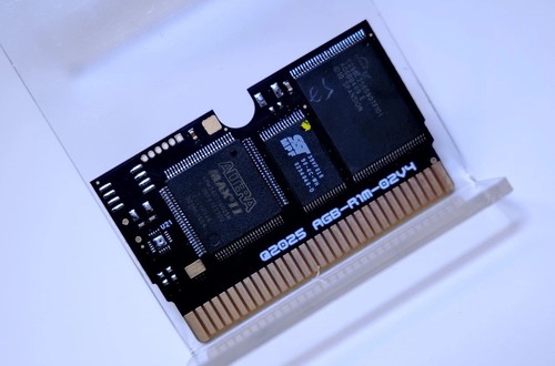 Reprogrammable GBA Flash Cart - 32MB Rom storage, 1Mbit FRAM Saves | eBay