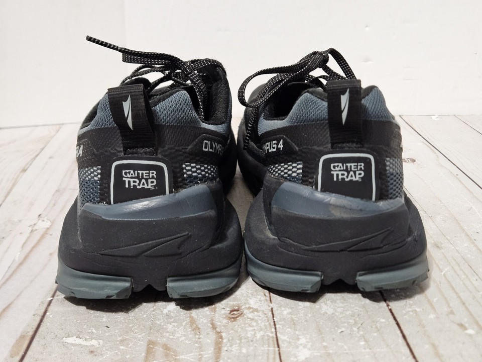 Altra Olympus 4 Mens Size 11 Black Hiking Trail Running Shoes | eBay
