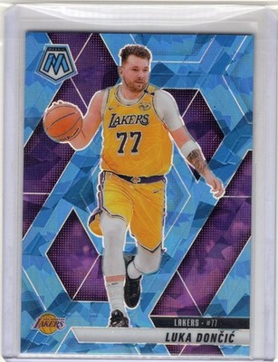 LUKA DONCIC 2024-25 PANINI MOSAIC BLUE ICE 113/125 LAKERS UNI | eBay