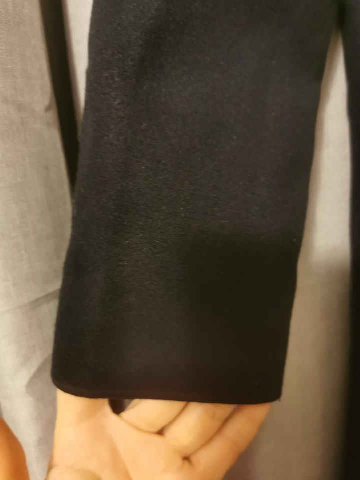 Misguided Women's Waterfall NWT Coat, Size UK 6, Black Colour | eBay UK