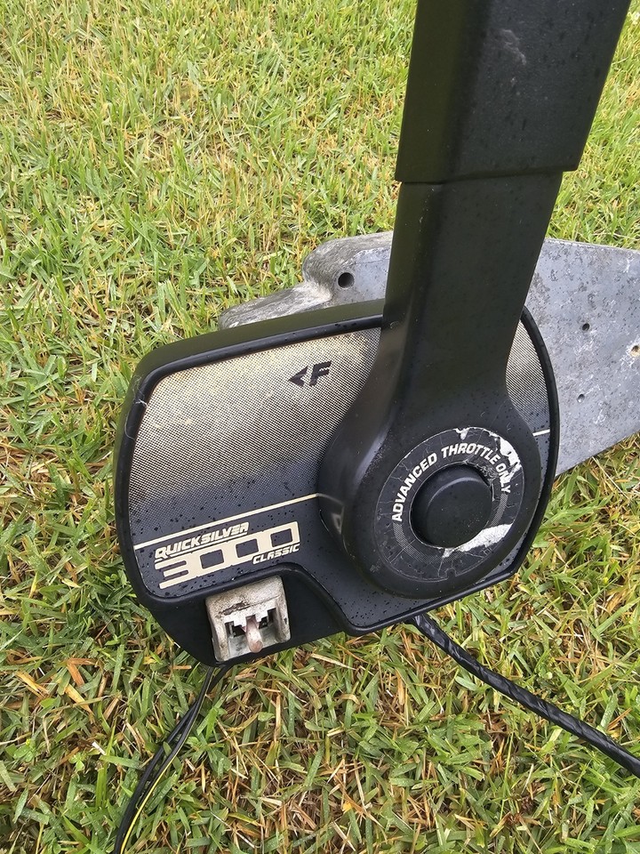 Quicksilver 3000 Classic Throttle Shifter Assy With Cables | eBay