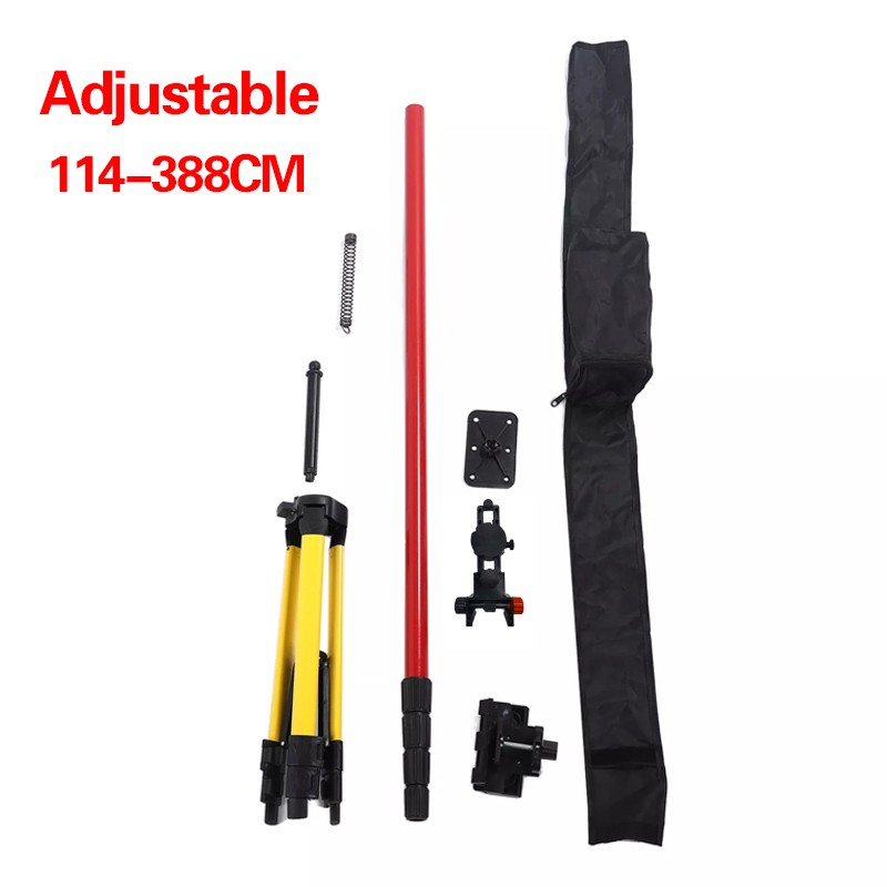 Tripod 12 Ft/3.8m Adjustable Telescoping Pole for Rotary and Line ...