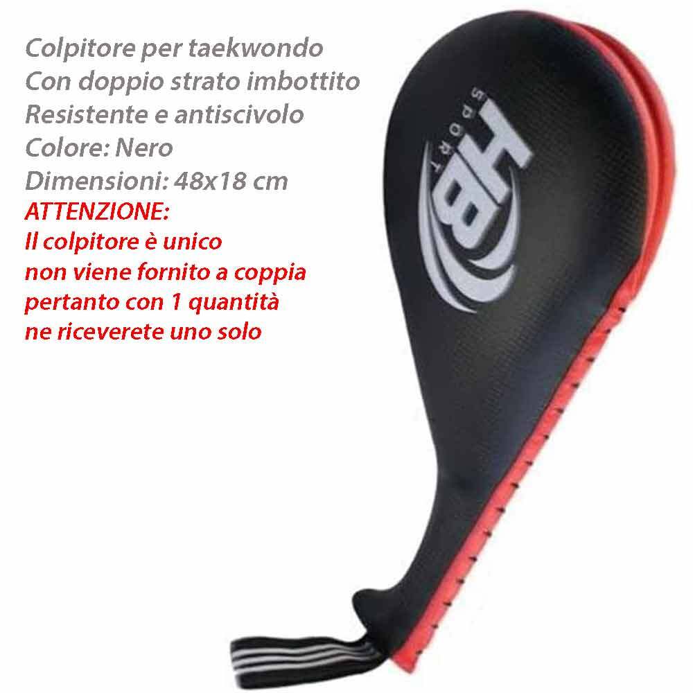 Colpitore per Taekwondo 40x18 cm Doppio Strato imbottito per ...