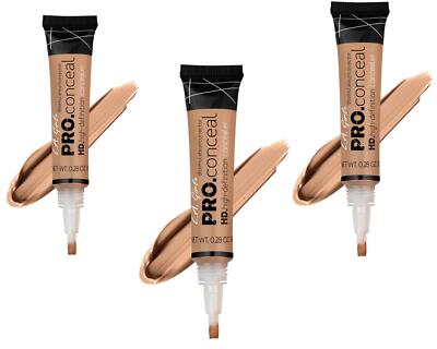 LA Girl HD.high-definition concealer - 977 Warm Sand x 3 | eBay