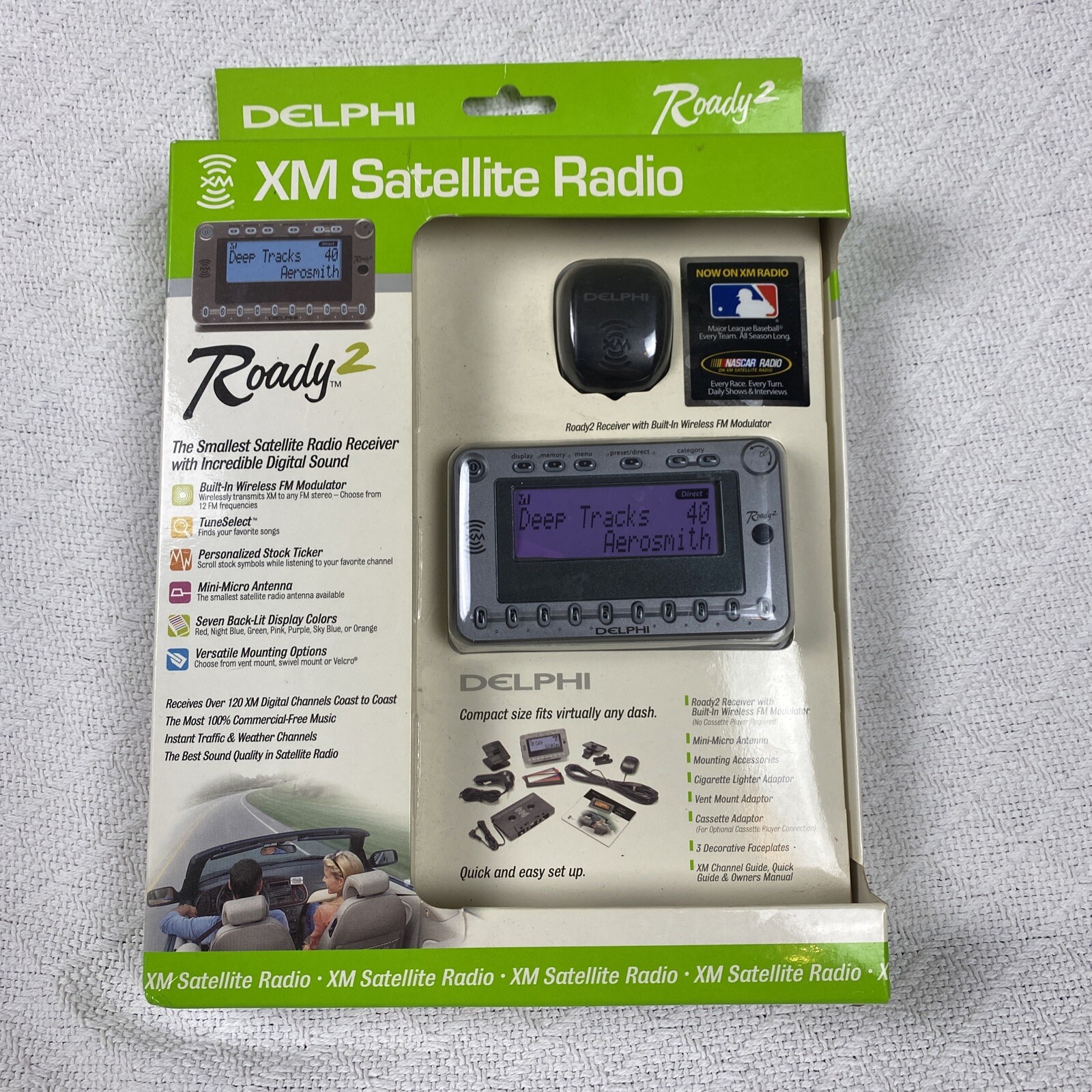 Delphi Roady 2 For XM Car & Home Satellite Radio Receiver for sale ...