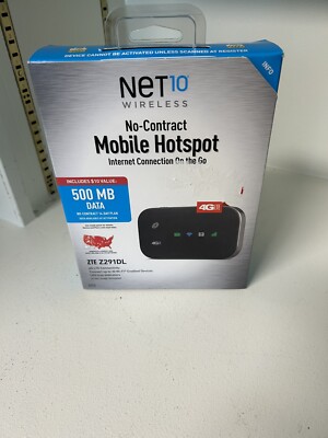 Net10 No Contract,Wireless 4G LTE Mobile Hotspot 500MB internet ...