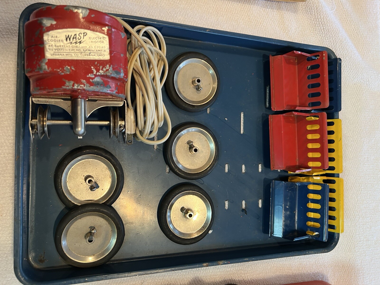 VINTAGE CONSTRUCTIONEER METAL ERECTOR SET 1940s | eBay