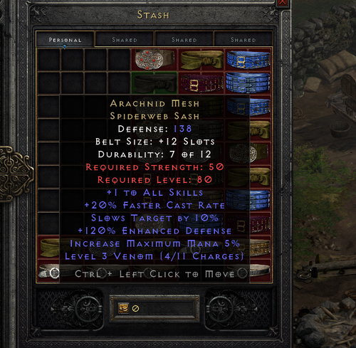 Diablo 2 Arachnid Mesh / Arach PC Xbox NL ladder Softcore | eBay