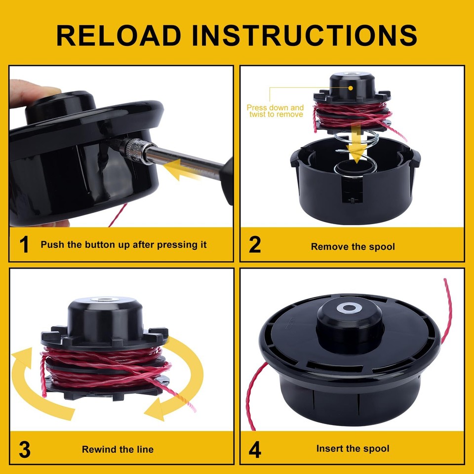 Trimmer Head for RedMax BCZ2660TS BCZ2401S BCZ2460S BCZ2460TS BCZ3060TS ...