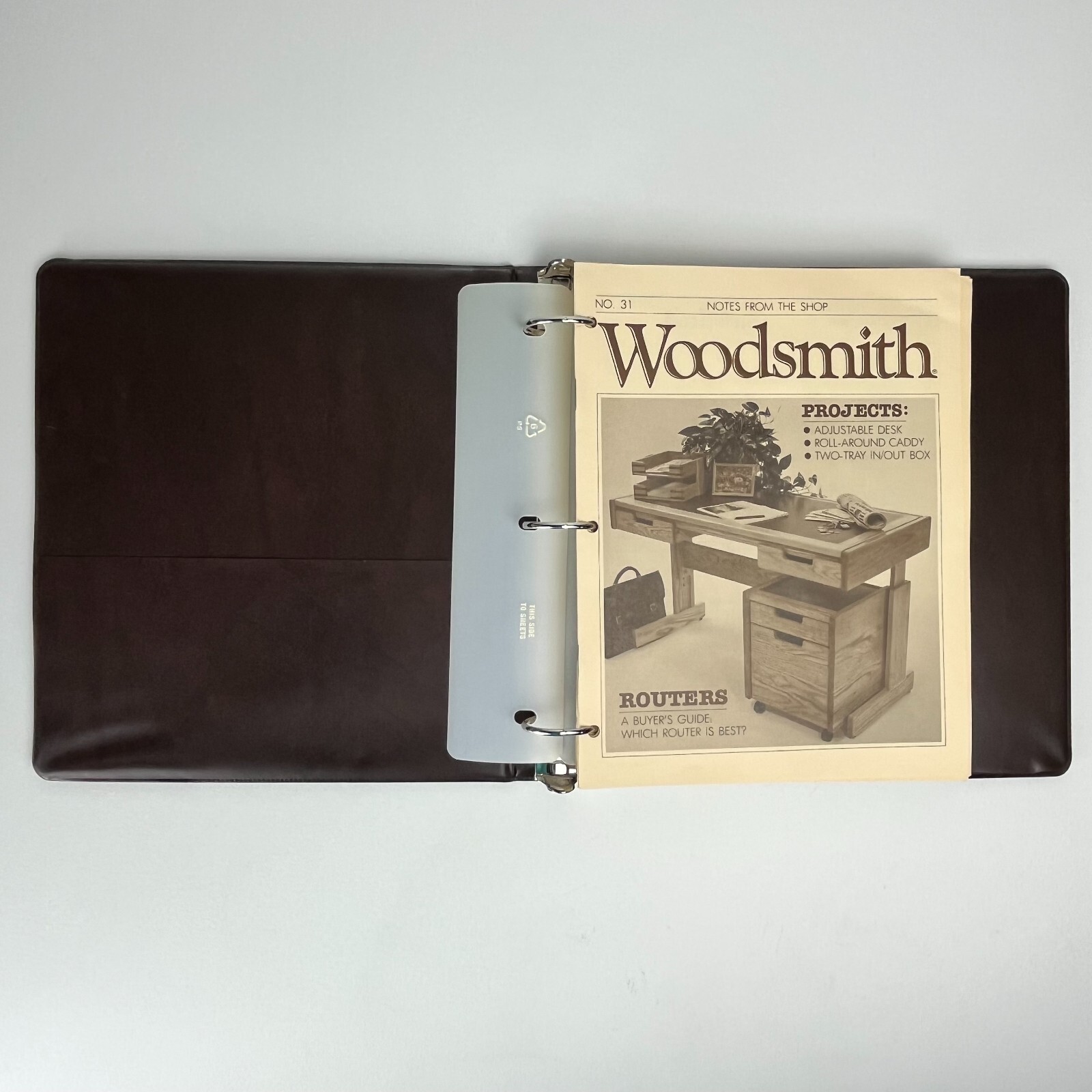 1 BINDER + Lot of Woodsmith Magazines - CHOOSE YOUR LOT, Empty Binder ...