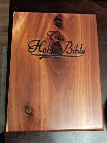 The Holy Bible Memorial Edition Catholic Edition In CEDAR Box Vintage ...