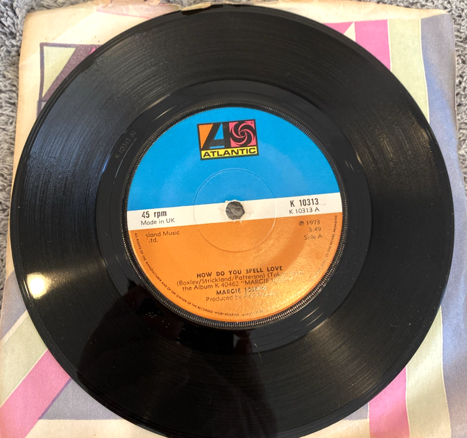 45 RPM Margie Joseph How Do You Spell Love N-Mint Vinyl Atlantic | eBay