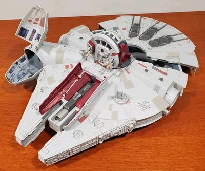 Hasbro Star Wars Battle Action Millennium Falcon Force Awakens Play Set ...