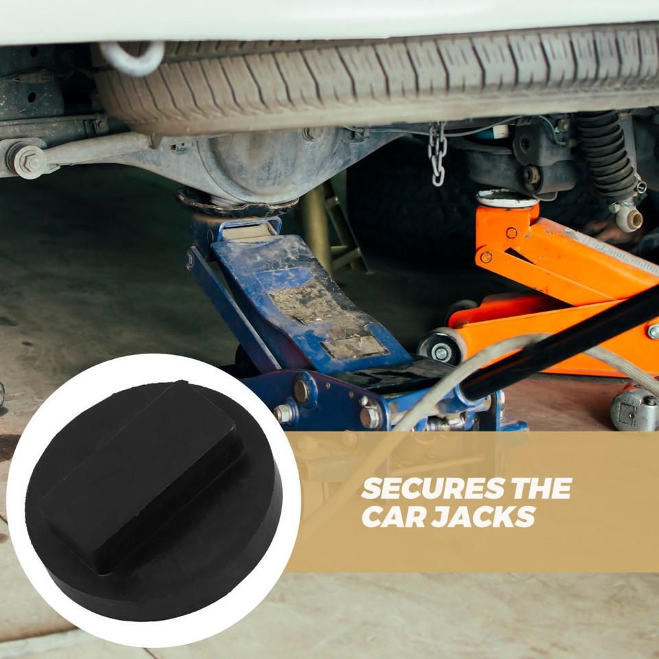 2 Pcs Jack Support Adapter Car Lift Point Pad Frame Protector Auto ...