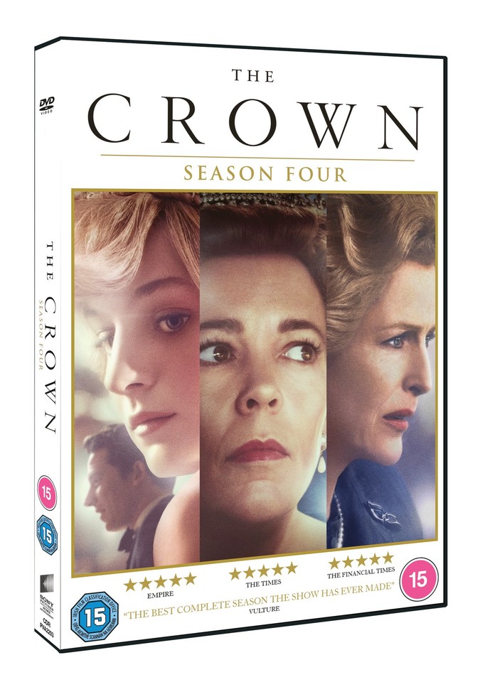 The Crown: Season Four (DVD) Olivia Colman Emerald Fennell Josh O ...