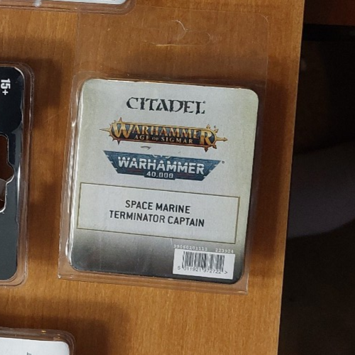 Warhammer 40K Space Marine Terminator Captain *metal* MIB | eBay