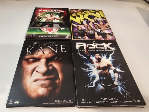 Wrestling COLLECTION (LOT) WrestleMania The Complete Anthology Vol. 1-4 ...