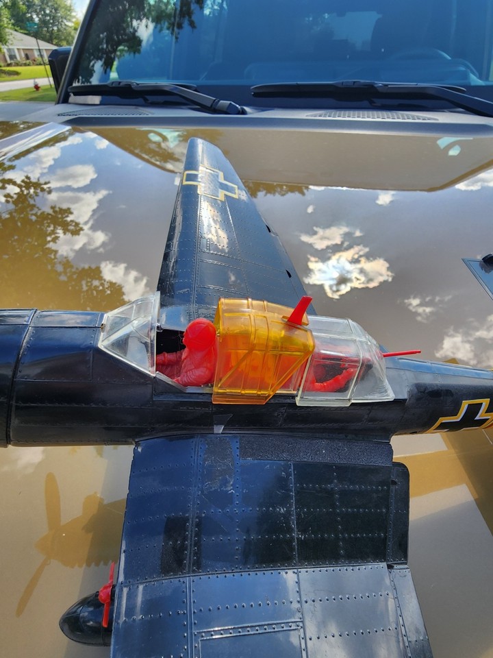 Cox C/L Gas Powered Flying Model Ju87d German Stuka Plane .049 Engine ...