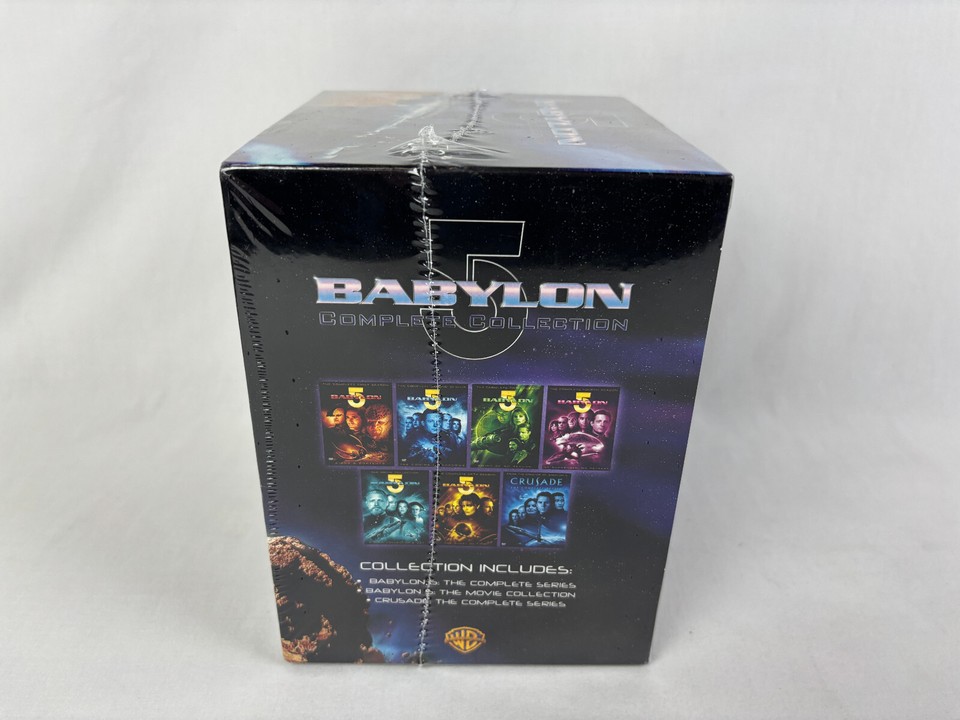 NEW Babylon 5 Complete Collection DVD Box Set + Crusade + Movie ...