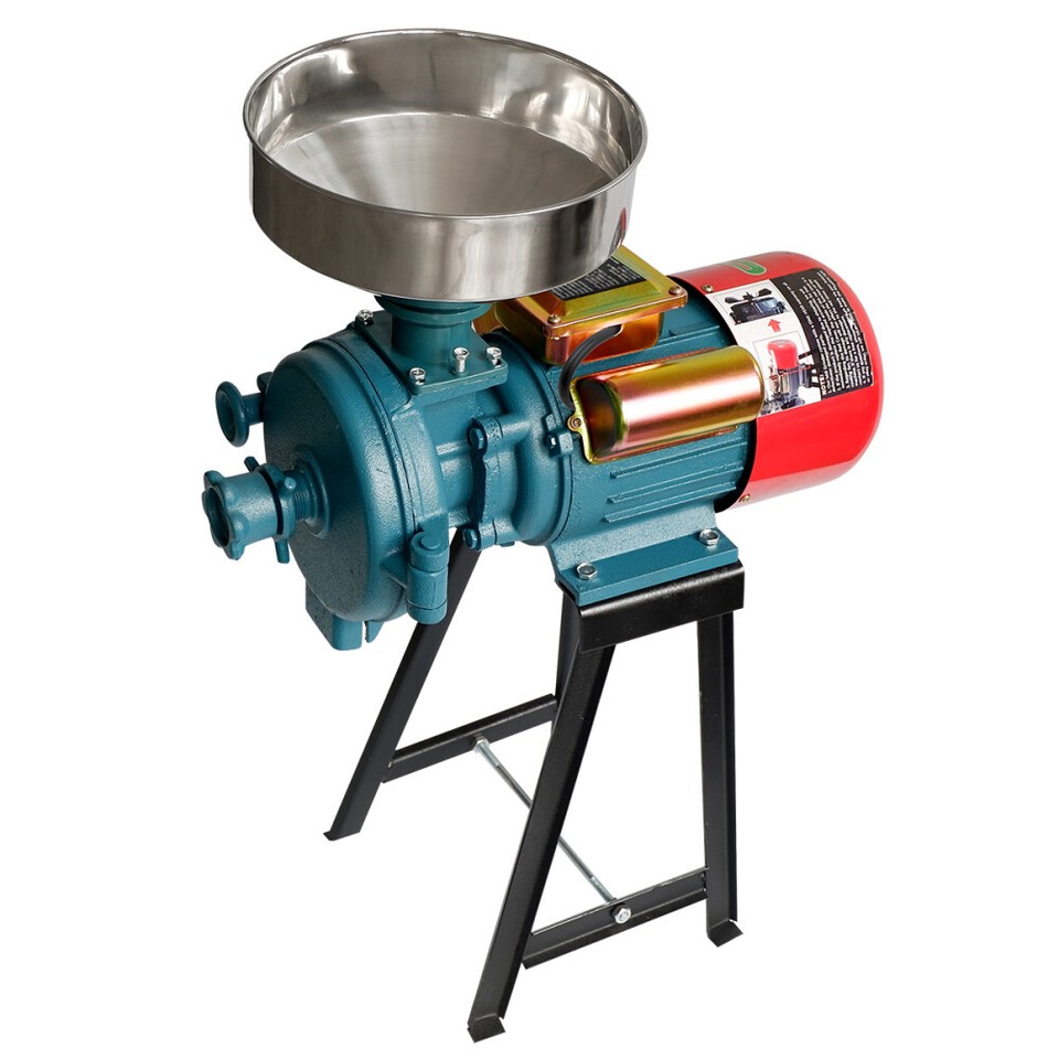 MOPHOTO Electric Mill Corn Grinder Machine Corn Grain Wet &Dry Wheat ...