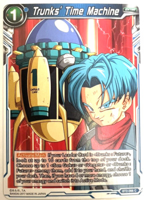 Dragon Ball Super - Trunks' Time Machine - Common | eBay