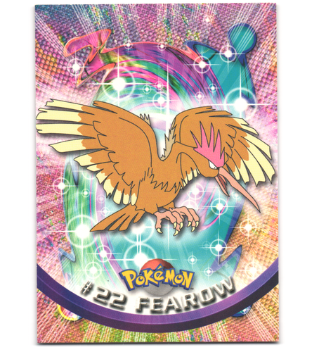 Pokemon 1999 Light Play Topps Series 1 1st Print Blue Logo Fearow 22 | eBay