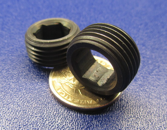 Black Oxide Hollow Jam Set Screws, 7/8"-14 x 7/16" Height, 5 Pieces | eBay