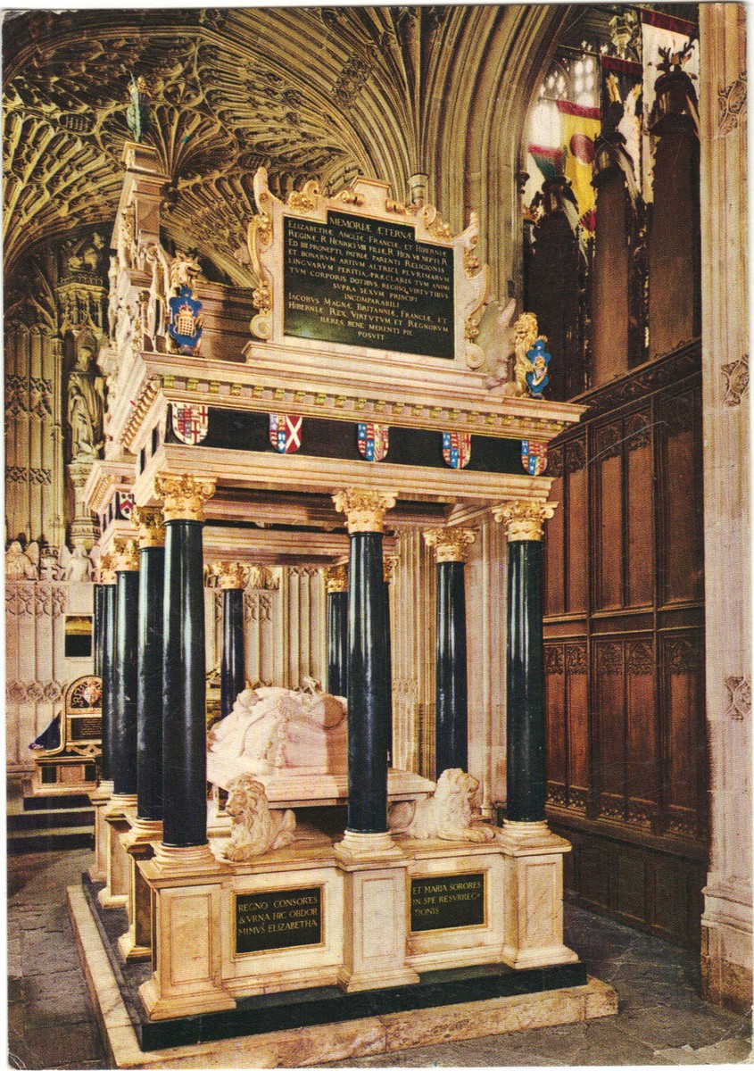 Westminster Abbey Queen Elizabeth Tomb