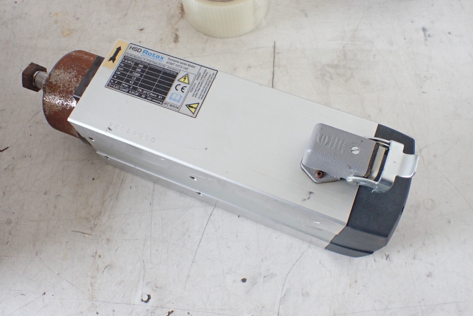 HSD ROTAX BIESSE AT/MT High Speed Spindle Motor 12000rpm 1.8kW -- AT ...