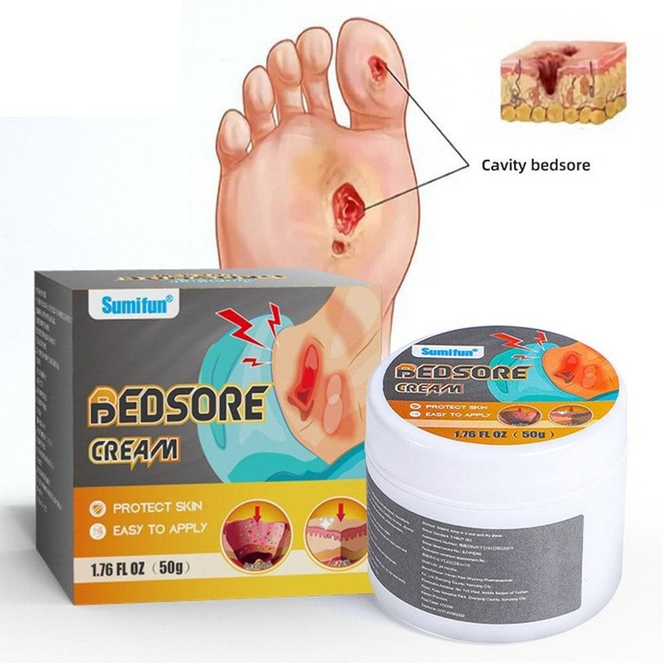 50g Bed Sore Cream Bedsore Ointment Bed Sores Treatment Gel Healing ...