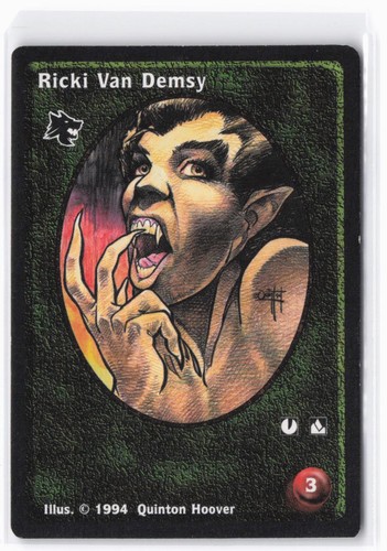 1994 Deckmaster Jyhad Ricki Van Demsy V:TES Trading Card | eBay