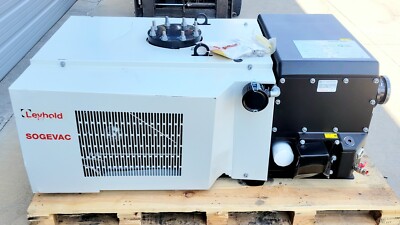 Leybold Sogevac SV630B F Single Stage Rotary Vane Vacuum Pump 25 HP 3PH ...