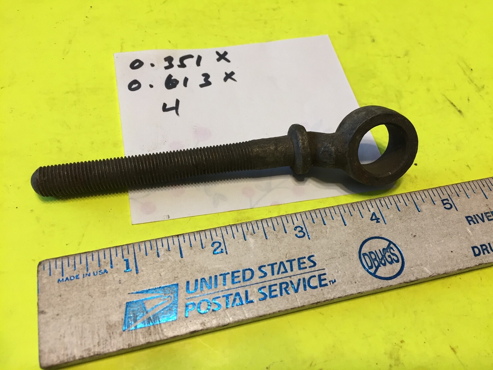 Studebaker, linkage eye bolt, 4 inch. Item: 0769 | eBay