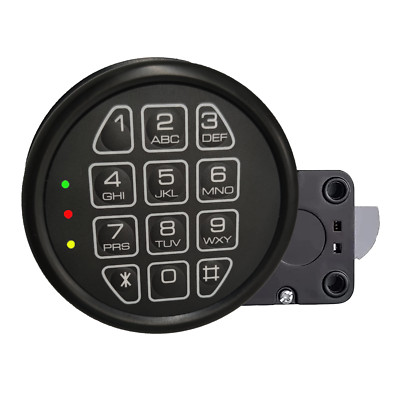 Gun Safe Lock Replacement Black Keypad Electronic Swing Bolt Lock | eBay