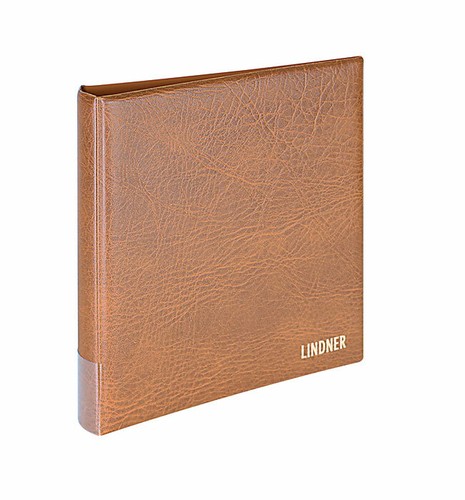 Lindner 1400-H Braun Multi Collect ring binder Album Rondo Regular ...