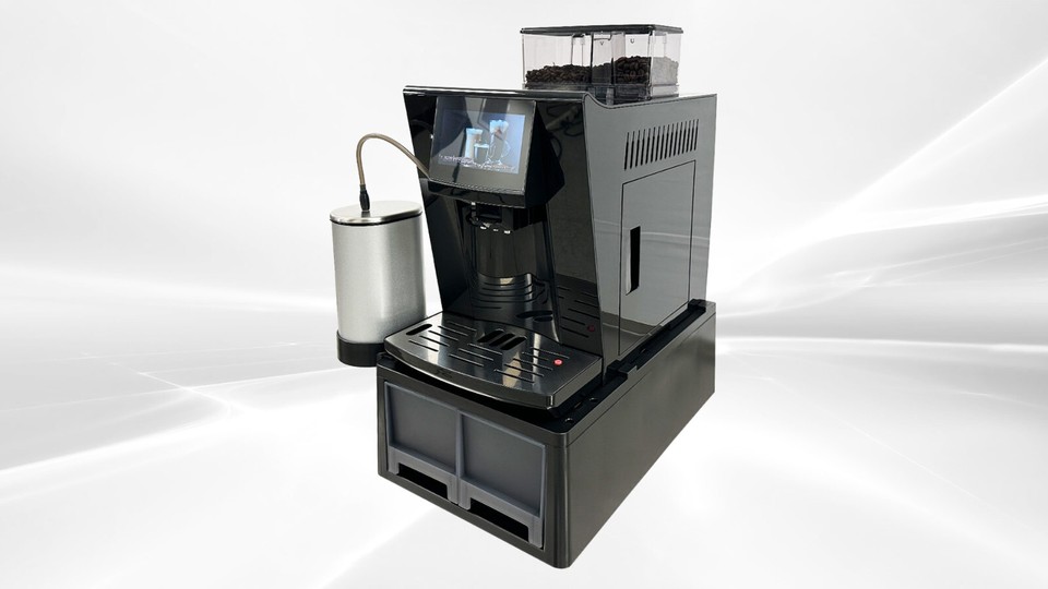 Commercial Automatic Espresso Cappuccino Latte Coffee Machine Touch ...