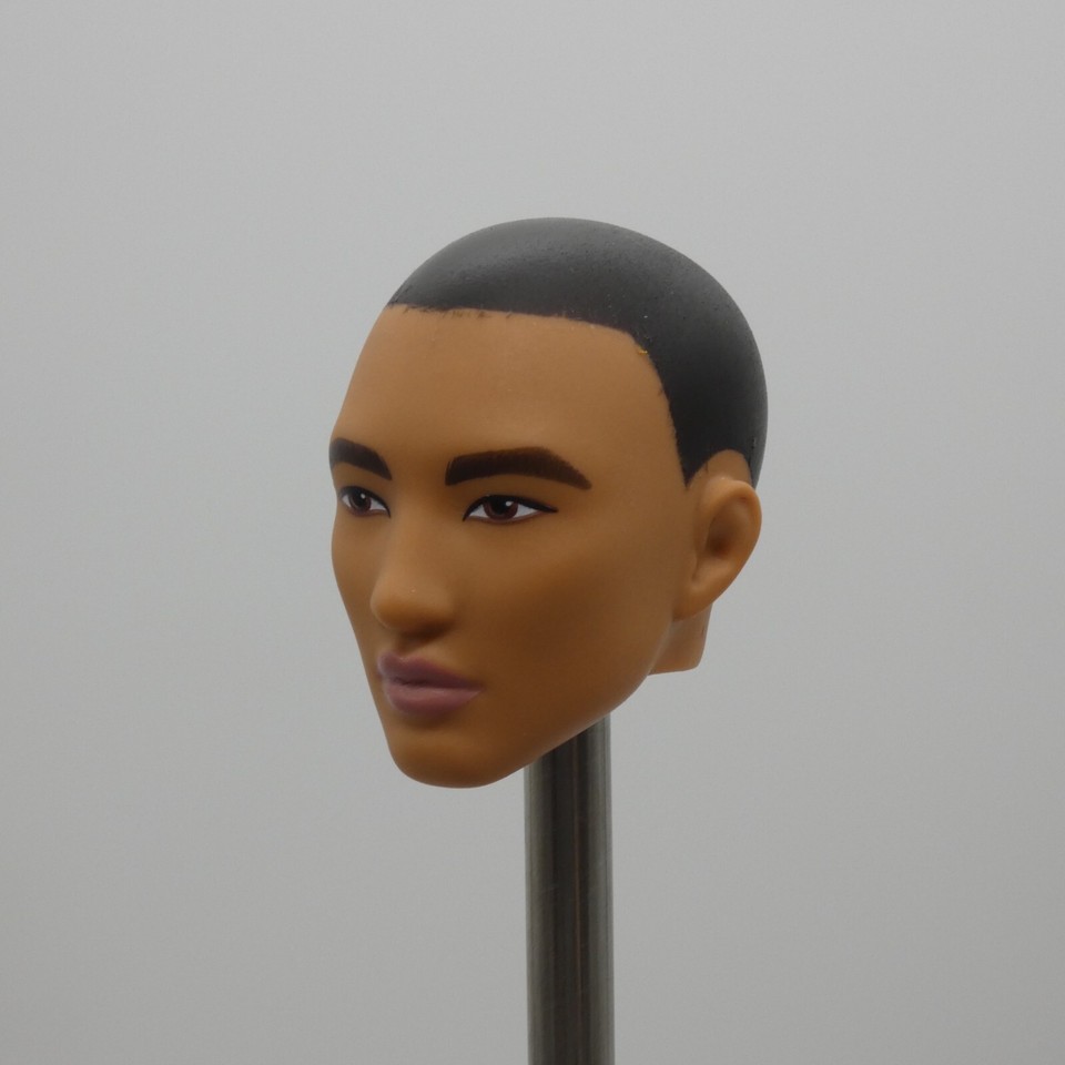 Barbie Looks 17 Ken Doll Head Brandon Face Flock Removed Mattel 2023 ...