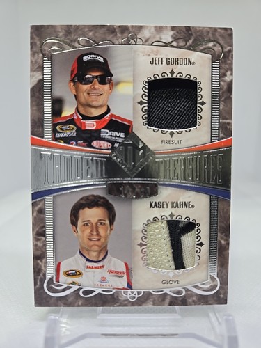 2012 Total Memorabilia Jeff Gordon Kasey Kahne 18/99 Tandem Treasures # ...