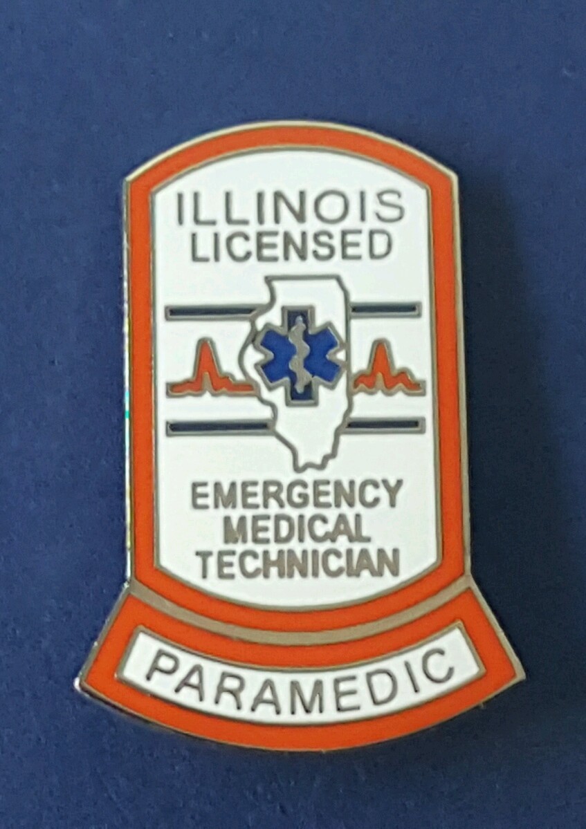 ILLINOIS LICENSED PARAMEDIC PIN, Item #36 | eBay