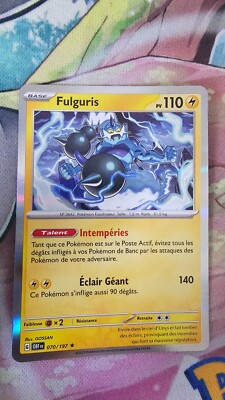 FULGURIS HOLO 110PV 070/197 - NEUF - CARTE POKEMON | eBay