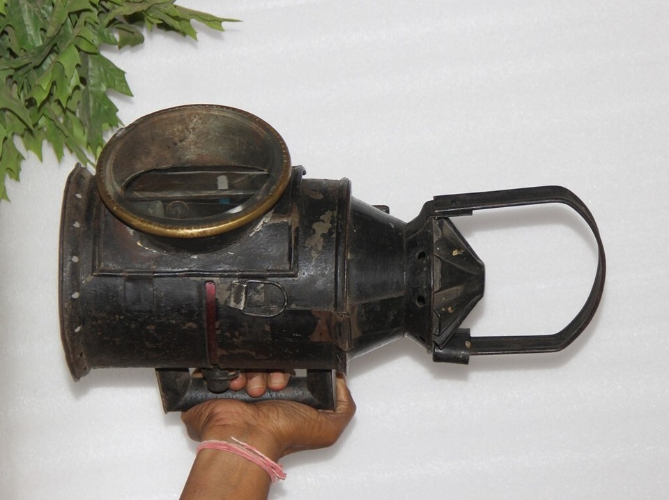 Antique Iron Lamp Lantern Original Old Hand Crafted | eBay UK