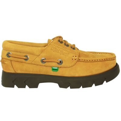 Kickers Lennon Boat Brown Mens Shoes | eBay UK