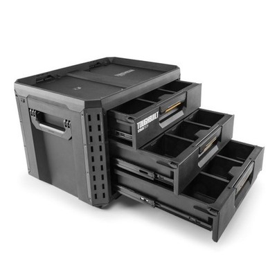 Toughbuilt StackTech XL 3-Drawer Tool Parts Fixings Storage Box Case ...