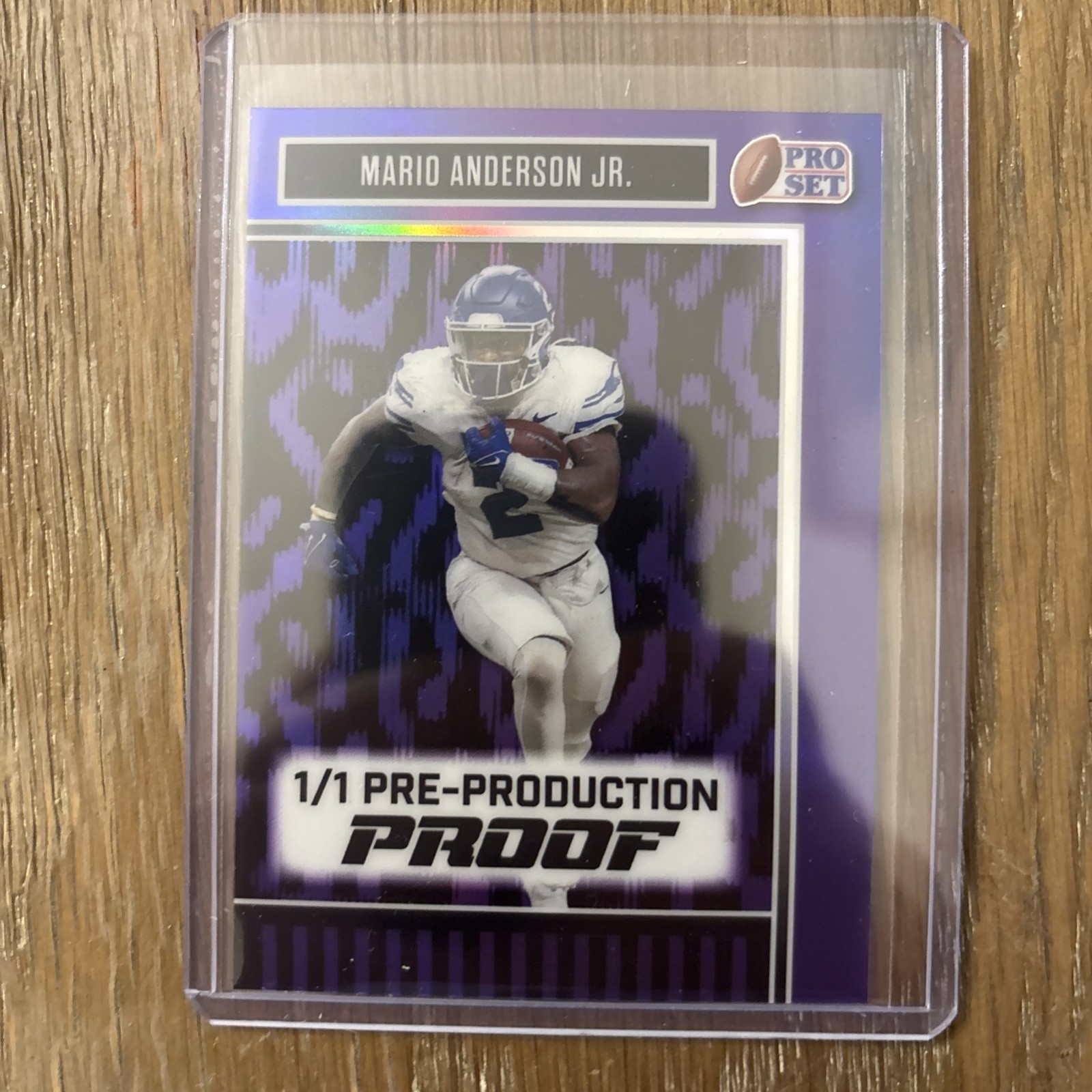 Mario Anderson Jr. 2025 Leaf Pro Set Metal #PA-MA1 Pro Active ...
