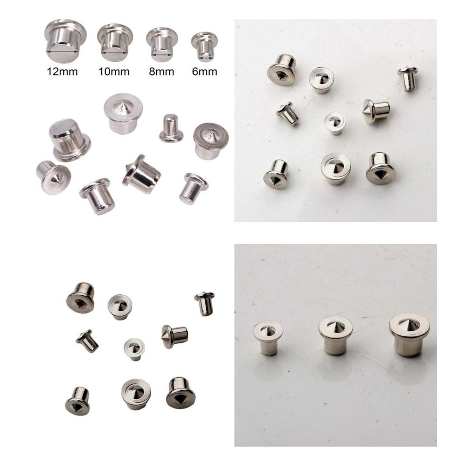 Dowel Center Pins Solid And Hollow Styles 8-piece Pack Metal ...