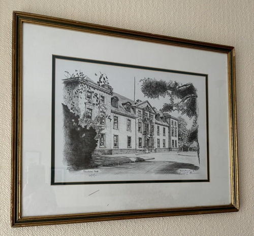 Basil D Morrison Large Limited Edition Signed Framed Lithograph Dunham ...