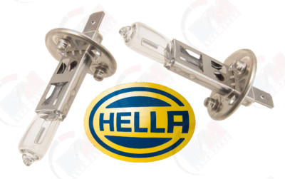 HELLA H1 55W Halogen Head Light Bulb (Set of 2) for Low Beam Lamp | eBay