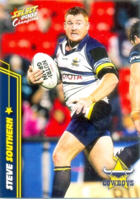 2007 Select NRL Champions Common Card 109 Steve Southern -Nth ...