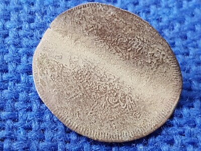 Lovely rare post Medieval old type love token/hammered copper coin ...