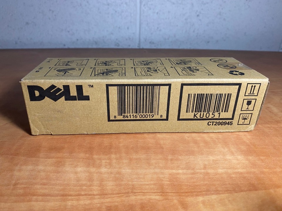 NEW SEALED! GENUINE Dell KU051 Cyan HIGH YIELD Toner Cartridge 1320c ...